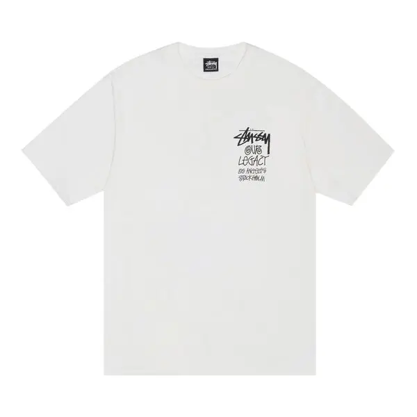 StÜssy X Our Legacy Work Shop Surfman Tee - Cream