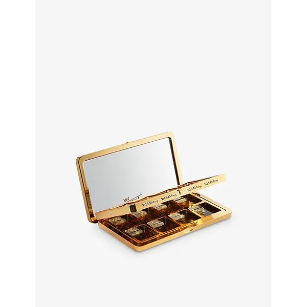 Trish Mcevoy Makeup Wardrobing Deluxe Two-tier Refillable Compact - Black Gold