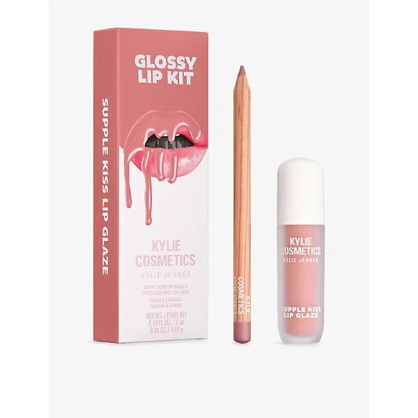KYLIE COSMETICS Glossy Lip Kit - Comes Naturally