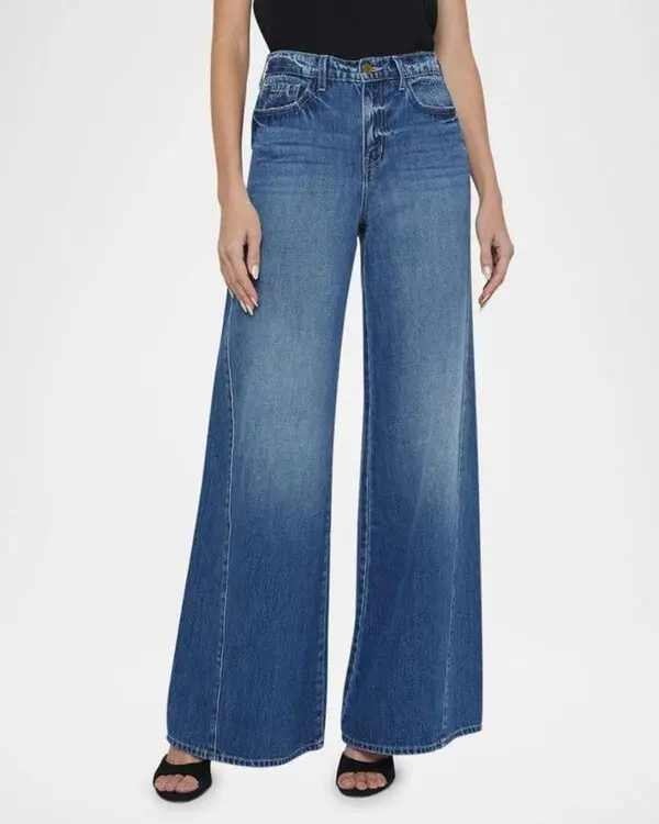 L & APOS;AGENCE Beau Wide-leg Jeans