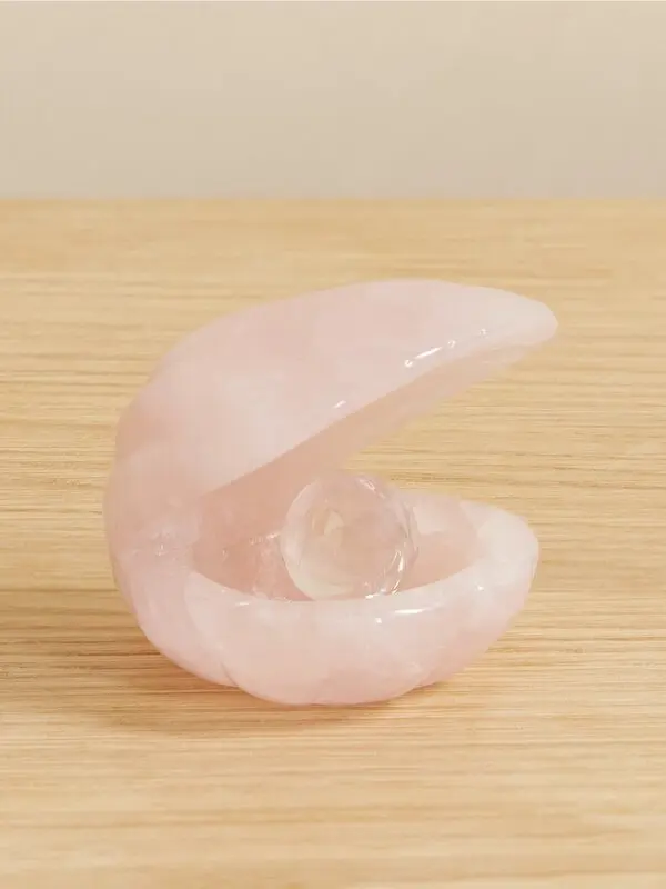 Jia Jia Quartz Jewelry Dish - Pink