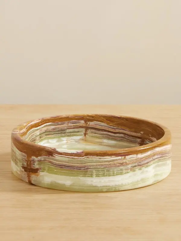 Jia Jia Onyx Bowl - Green
