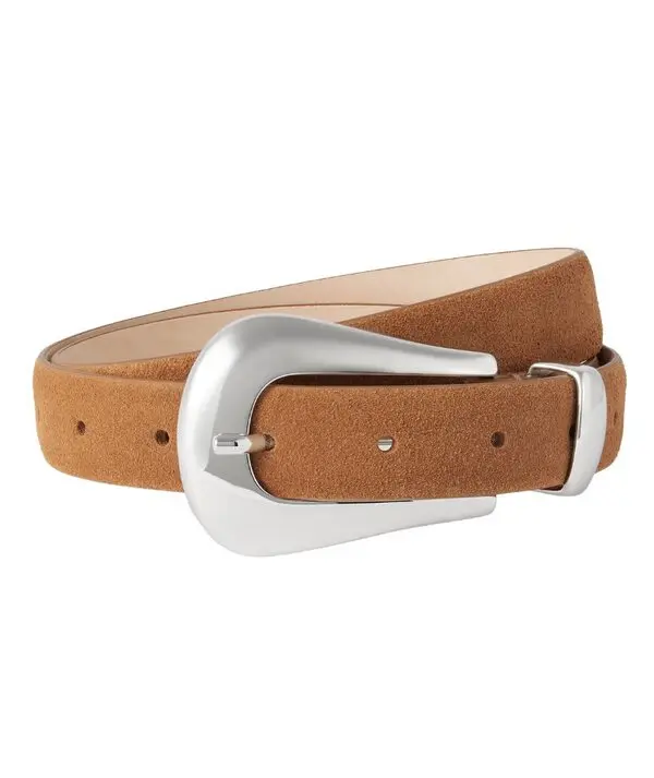 DEHANCHE Colette Suede Belt - Brown