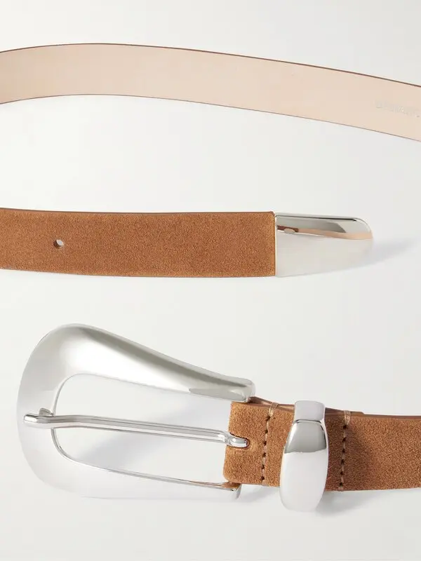 DEHANCHE Colette Suede Belt - Brown