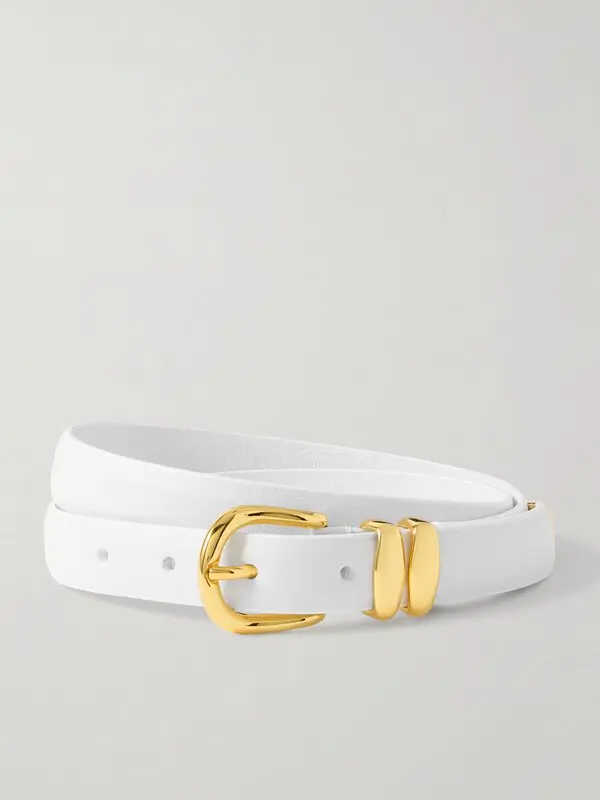 Anderson's Leather Belt - White