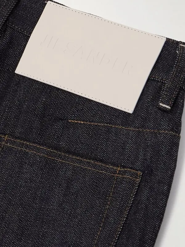 JIL SANDER Cropped High-rise Flared Jeans