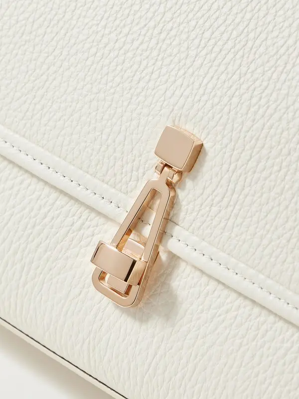 Gabriela Hearst Leonora Medium Textured-leather Tote - Ivory