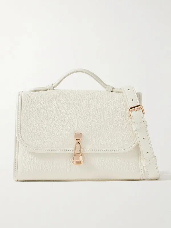 Gabriela Hearst Leonora Small Textured-leather Tote - Neutrals