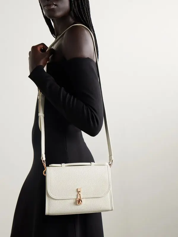 Gabriela Hearst Leonora Small Textured-leather Tote - Neutrals