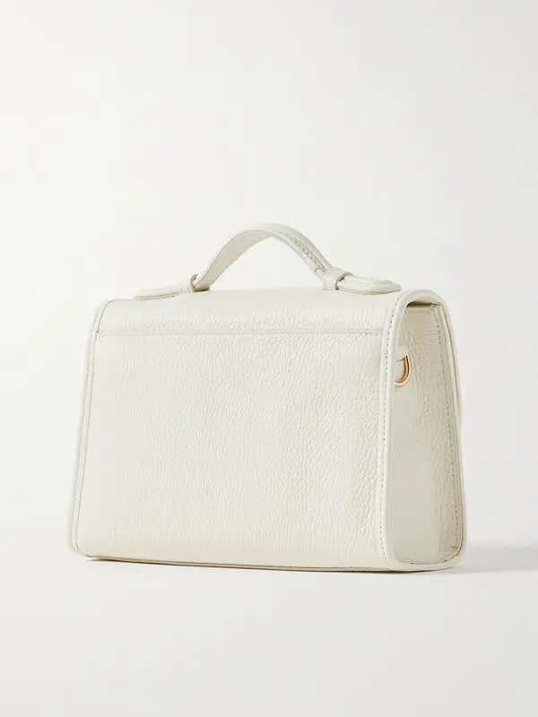 Gabriela Hearst Leonora Small Textured-leather Tote - Neutrals