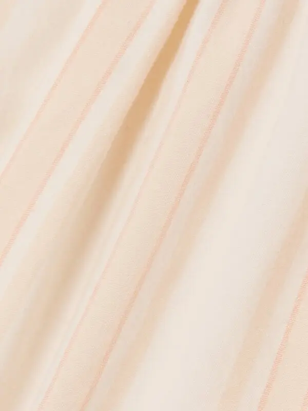 Chloé Striped Cotton-poplin Shorts