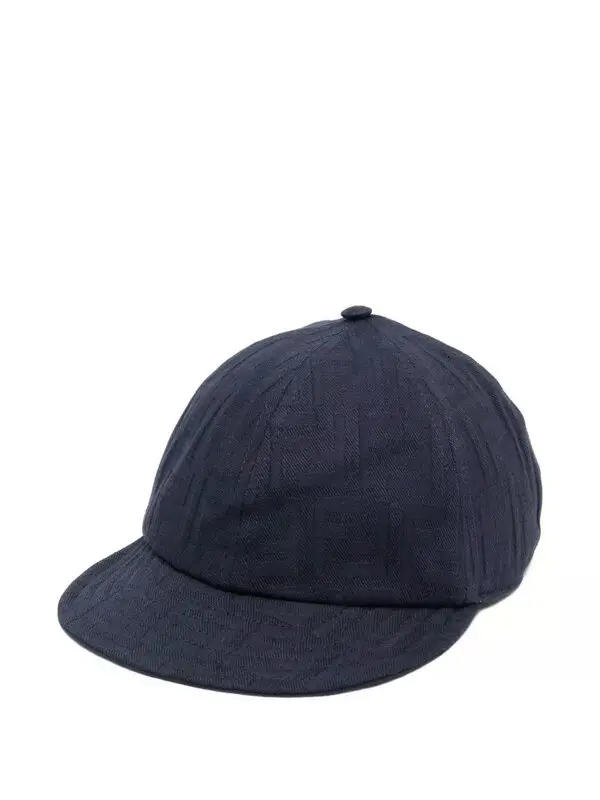 Fendi Monogram Baseball Cap - Blue