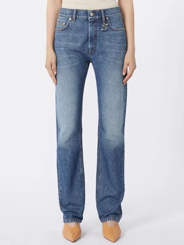 Max Mara Low-rise Straight-leg Jeans