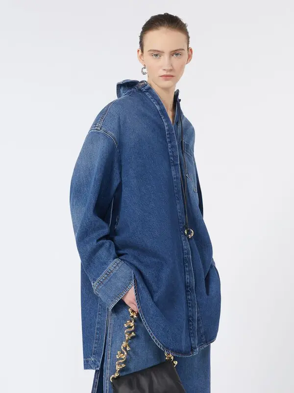Max Mara Oversized Denim Shirt