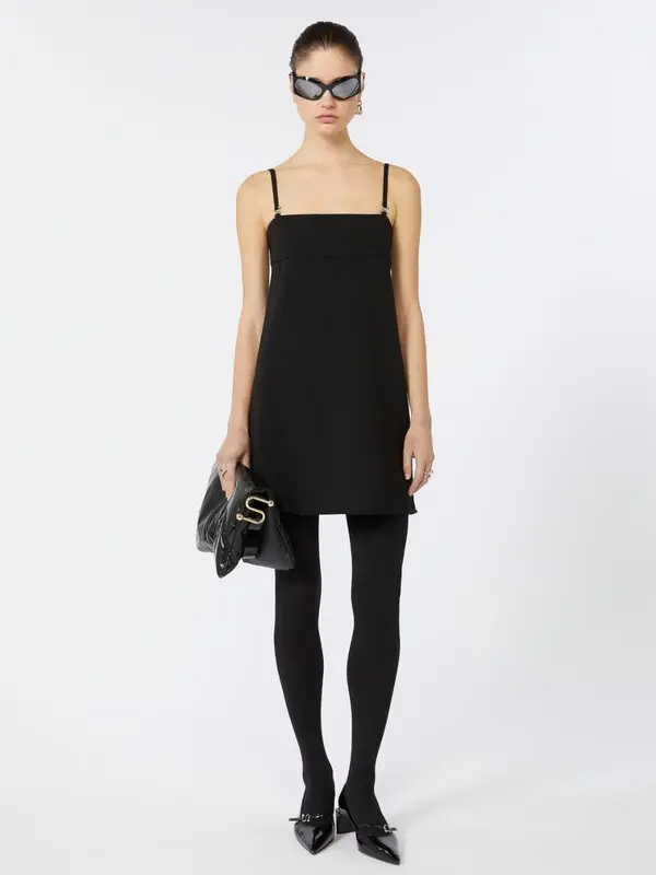 Max Mara Knit Mini Dress With Cut Out