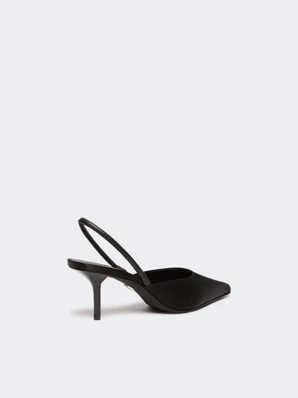 Max Mara Viscose And Silk Slingbacks