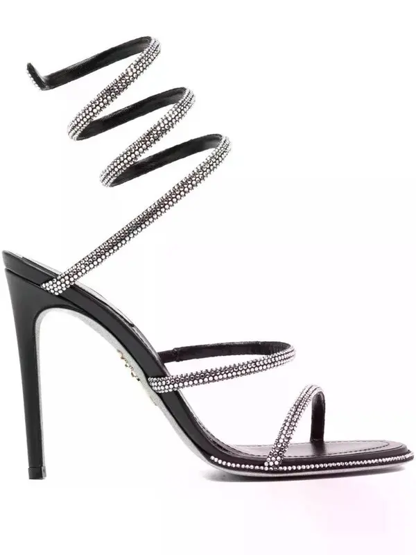 Rene Caovilla Cleo Rhinestone Embellished Sandals