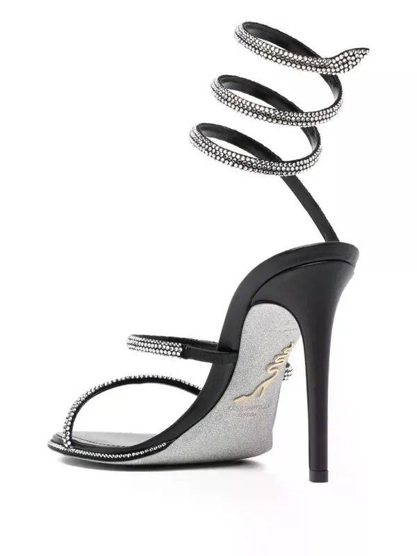 Rene Caovilla Cleo Rhinestone Embellished Sandals