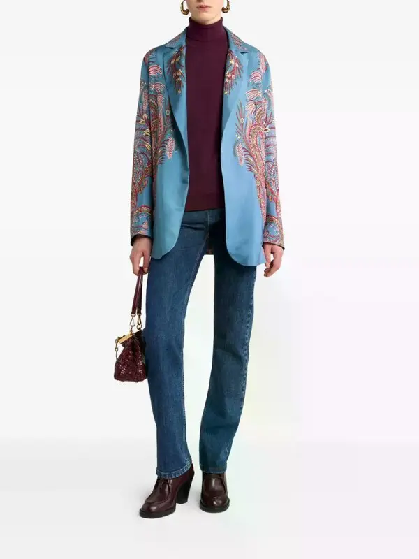 Etro Paisley-print Silk Jacket