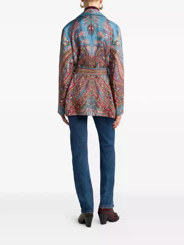 Etro Paisley-print Silk Jacket