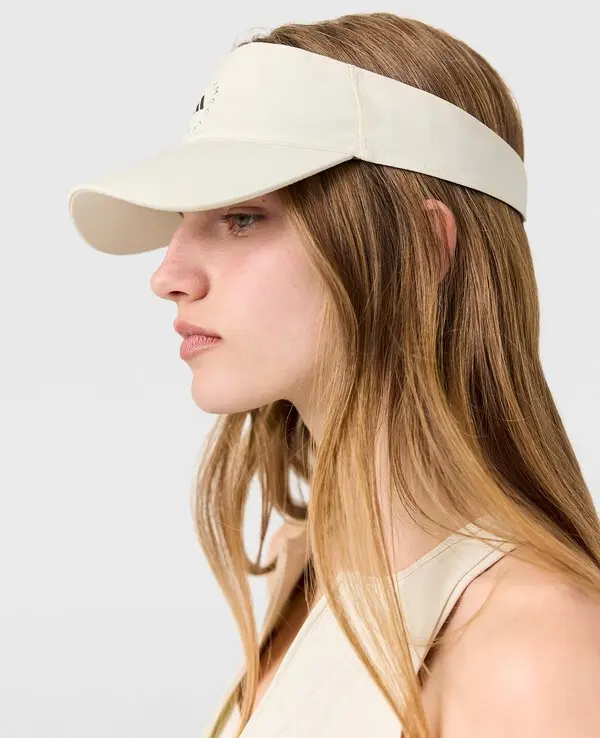 Stella McCartney Logo Visor Cap - Beige