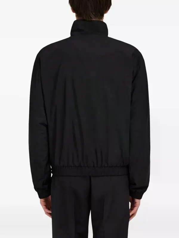 FERRAGAMO Logo-patch Bomber Jacket