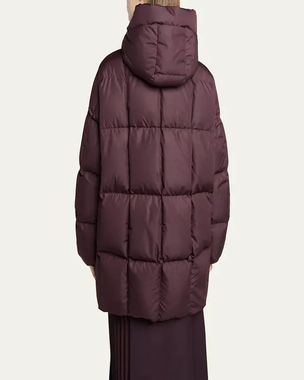 Moncler Darbon Oversized Hooded Down Jacket