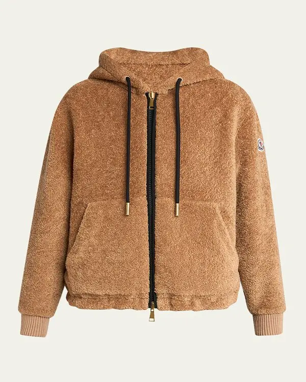 Moncler Reversible Zip-up Cardigan - Brown