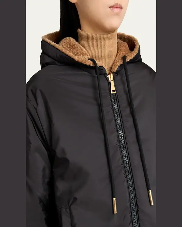 Moncler Reversible Zip-up Cardigan - Brown