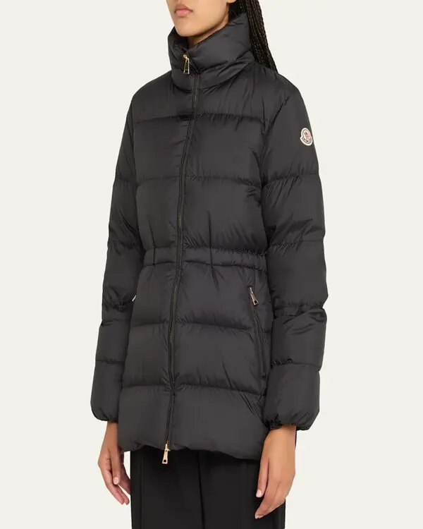 Moncler Brossette Down Puffer Jacket - Pink