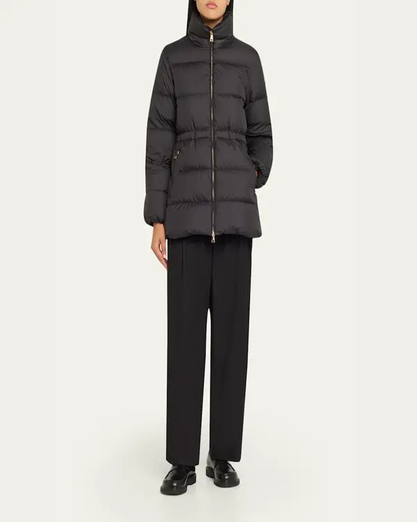 Moncler Brossette Down Puffer Jacket - Pink
