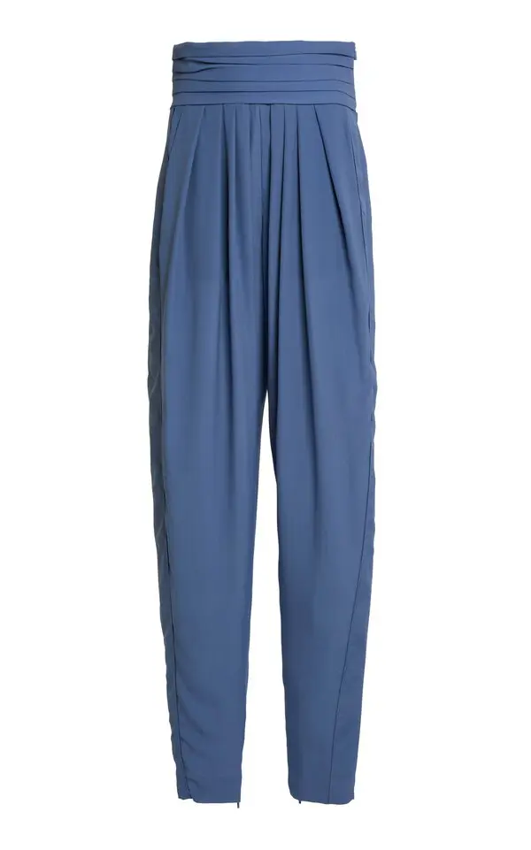 LANVIN Straight-leg Draped Pants