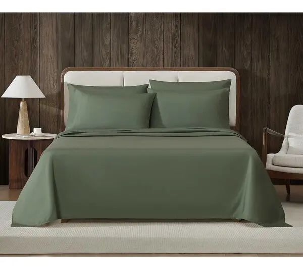 Eddie Bauer Logan Collection Green 6-piece King Sheet Set