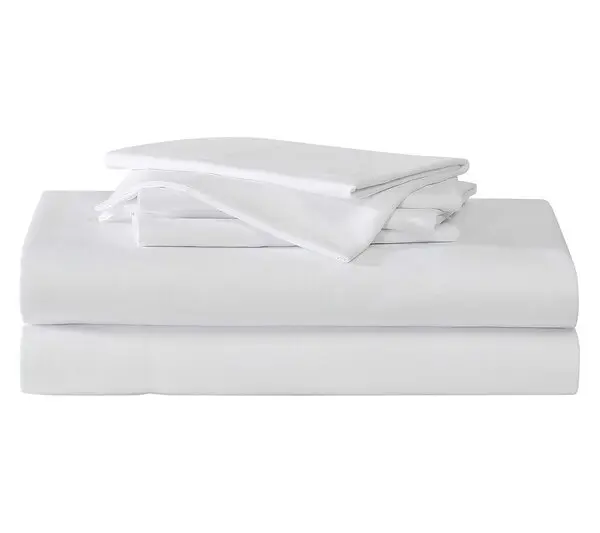 Eddie Bauer Logan Collection White 4-piece Twin Sheet Set - One-color