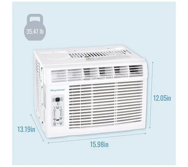KEYSTONE 5,000 Btu Window-mounted Air Condition Er