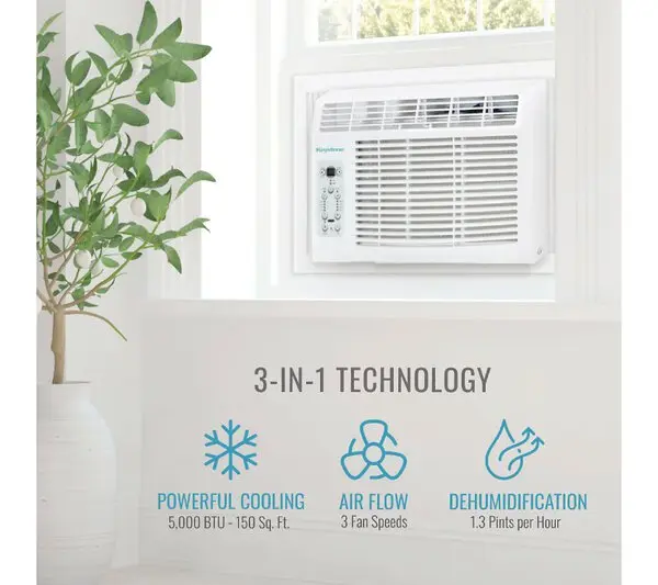 KEYSTONE 5,000 Btu Window-mounted Air Condition Er