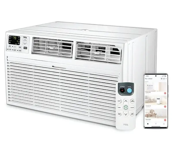 TCL 8,000 Btu Smart Through-the-wall Air Condit Ioner With Heat - One-color
