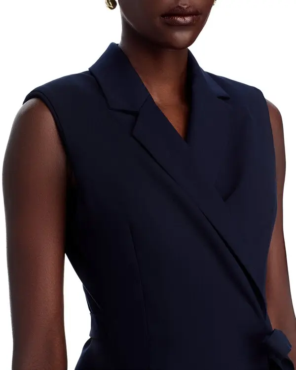 Simkhai Eman Sleeveless Blazer Dress - Midnight