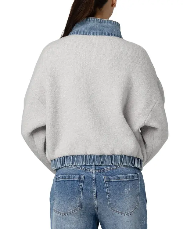 Blanknyc Denim Knit Sweater Shacket - Hitting Stride