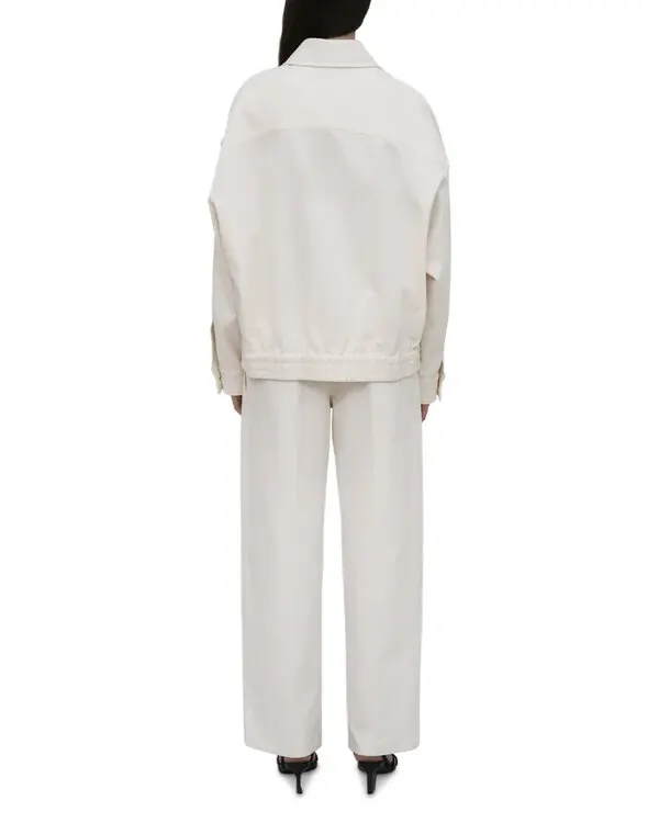 Rosetta Getty Zip Front Shirt Jacket