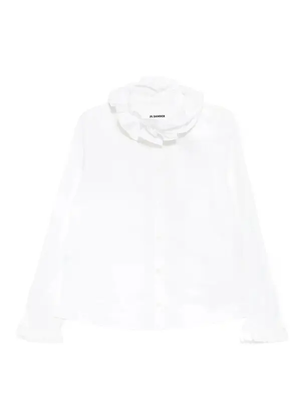 JIL SANDER Ruffled Shirt