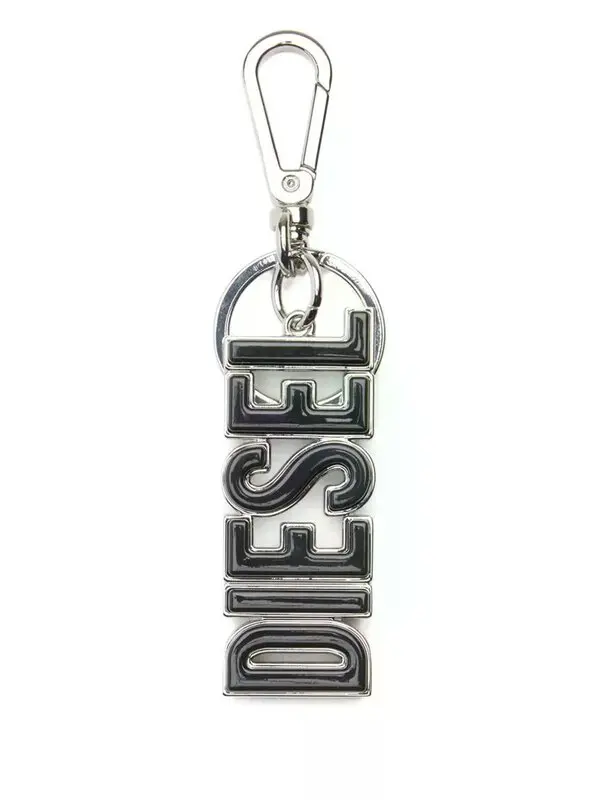 DIESEL® Logo-lettering Keyring - Black