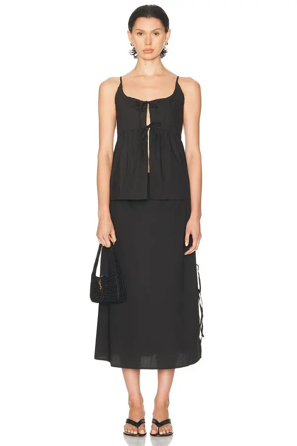 DEIJI STUDIOS Double Tie Top