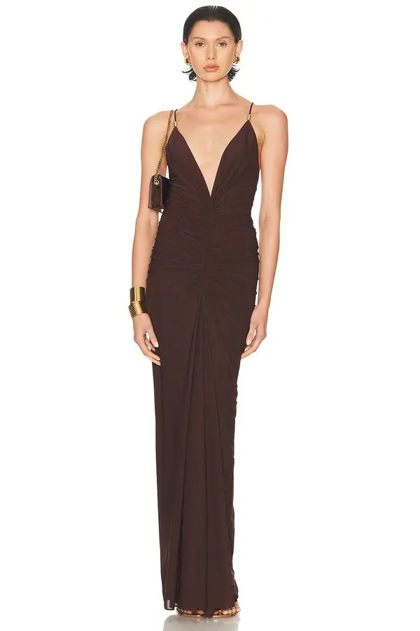 Ronny Kobo Anya Dress - Basalt