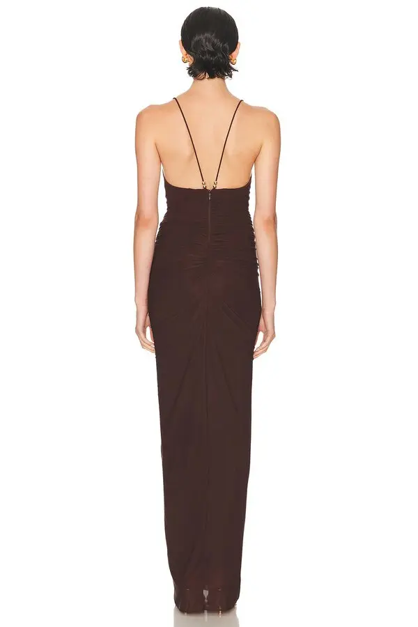 Ronny Kobo Anya Dress - Basalt