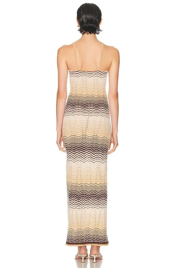 Ronny Kobo Vuolo Knit Dress