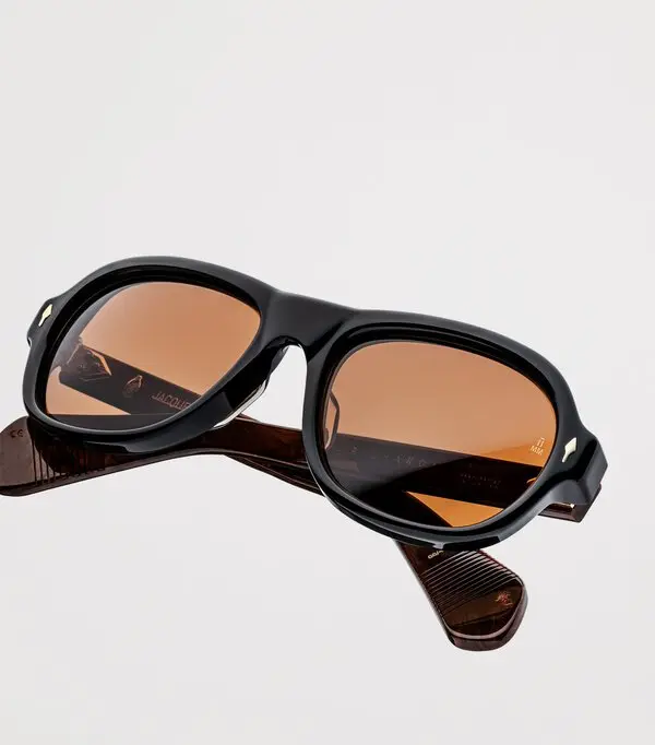 JACQUES MARIE MAGE Richard Aviator Sunglasses