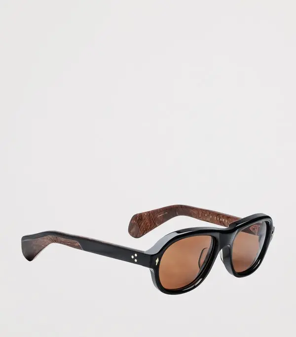 JACQUES MARIE MAGE Richard Aviator Sunglasses