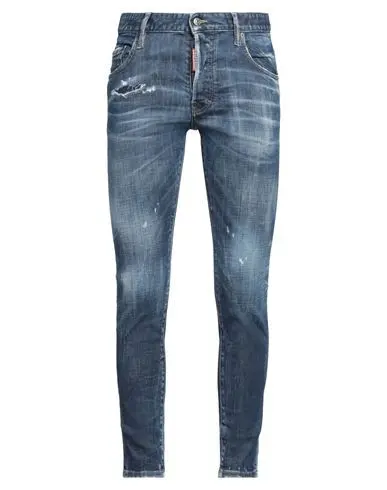 Dsquared2 Jeans Size Cotton, Polyester, Elastane, Calfskin