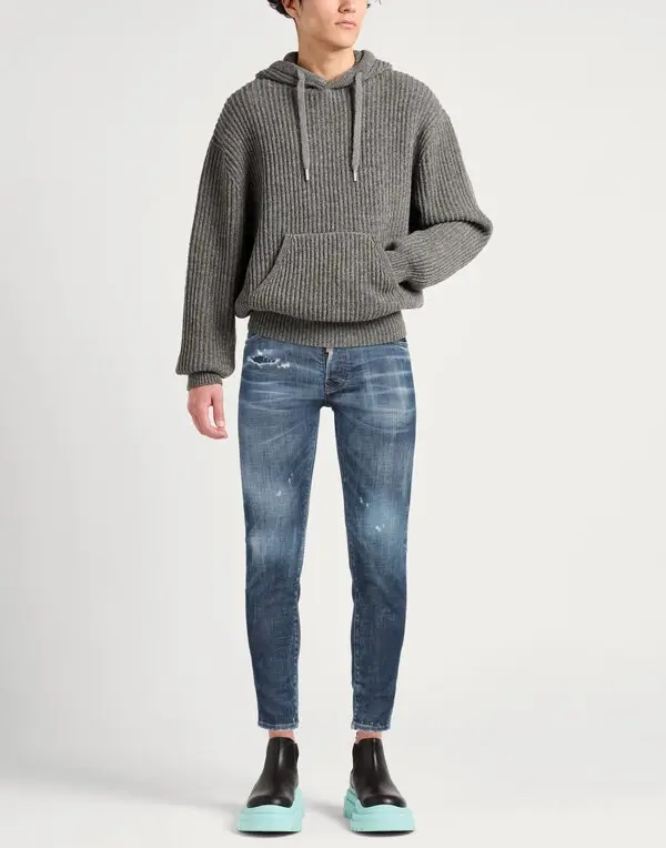 Dsquared2 Jeans Size Cotton, Polyester, Elastane, Calfskin